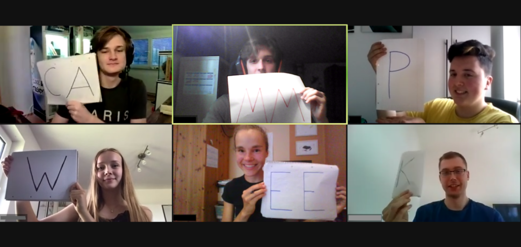 Digitale CAMMP week 2021 powered by Bürgerstiftung – Schülerbericht « CAMMP