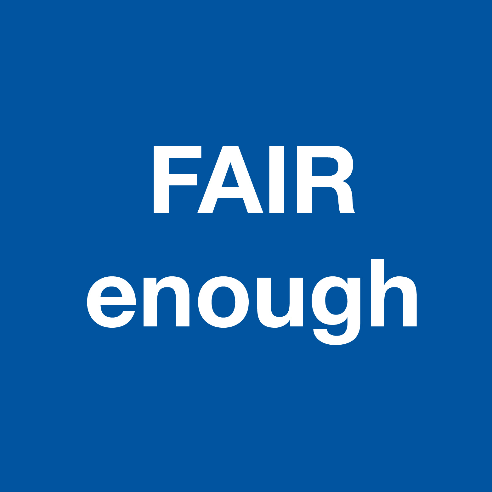 FAIR enough - Forschungsdaten – Aktuelles und Wissenswertes