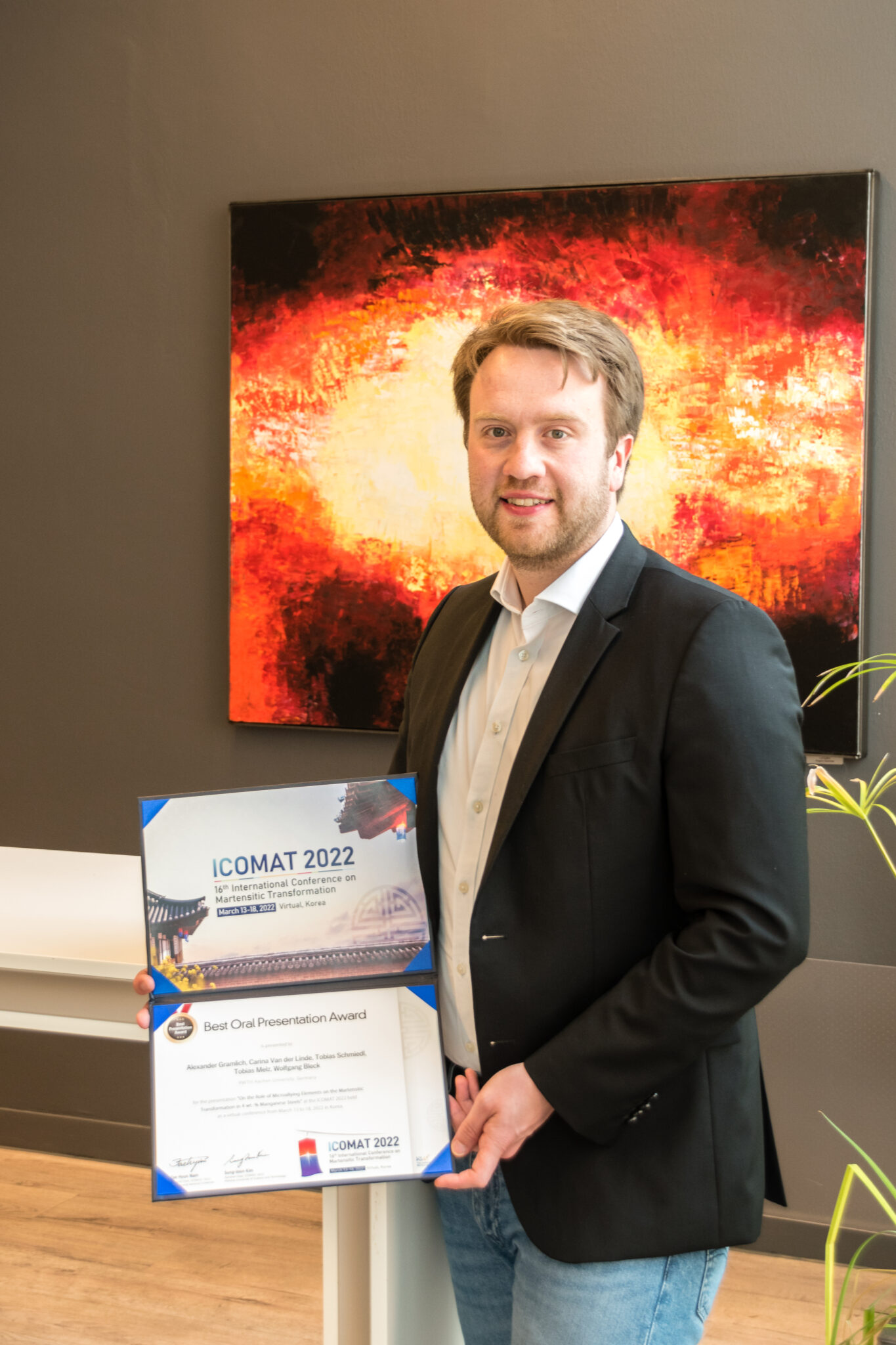 Alexander Gramlich erhält Auszeichnung für Konferenzbeitrag « IEHK-Aktuell