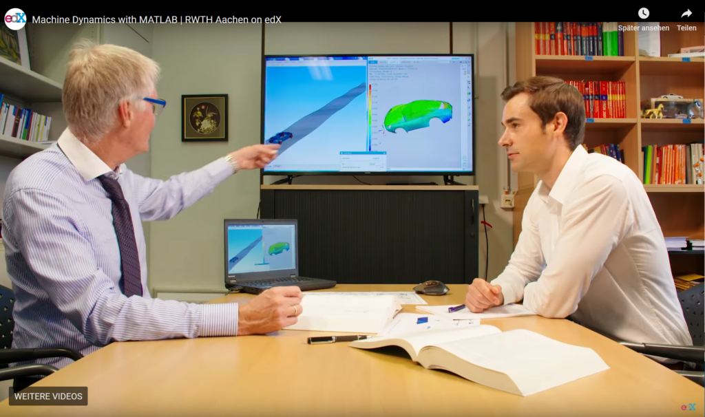 MOOC Machine Dynamics with Matlab « ROBOTIK UND MECHATRONIK